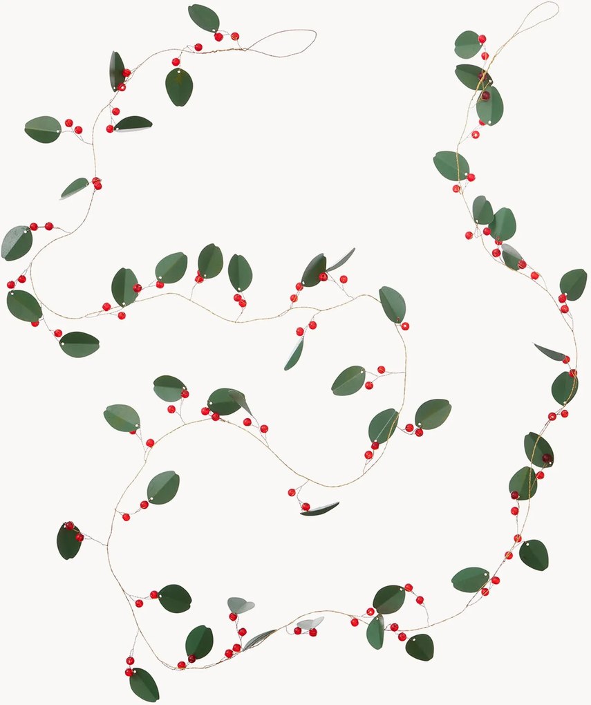 Ručně vyrobená vánoční girlanda Leaf
