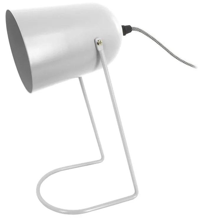 Stolní lampa Enchant Iron matná bílá 30 cm x 18 cm