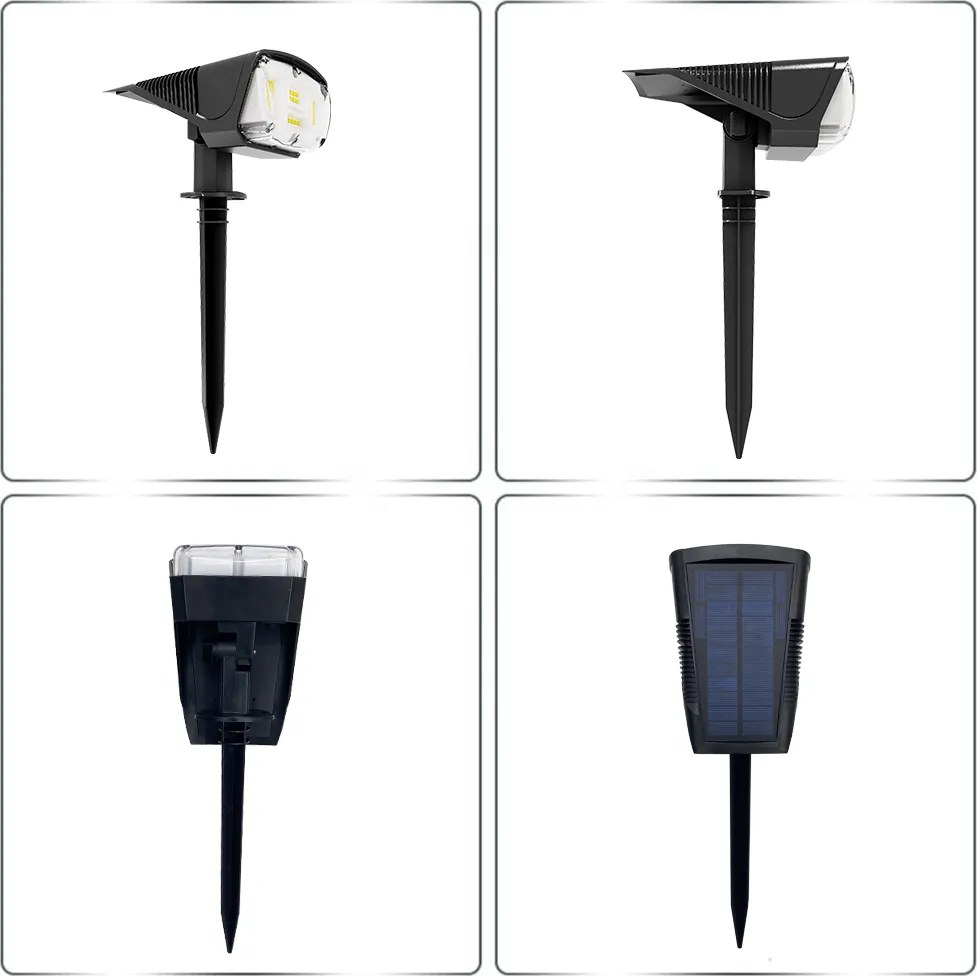 Bezdoteku LEDSolar 42 solární venkovní světlo svítidlo do země 2 ks, 42 LED, bezdrátové, iPRO, 1W, studená barva