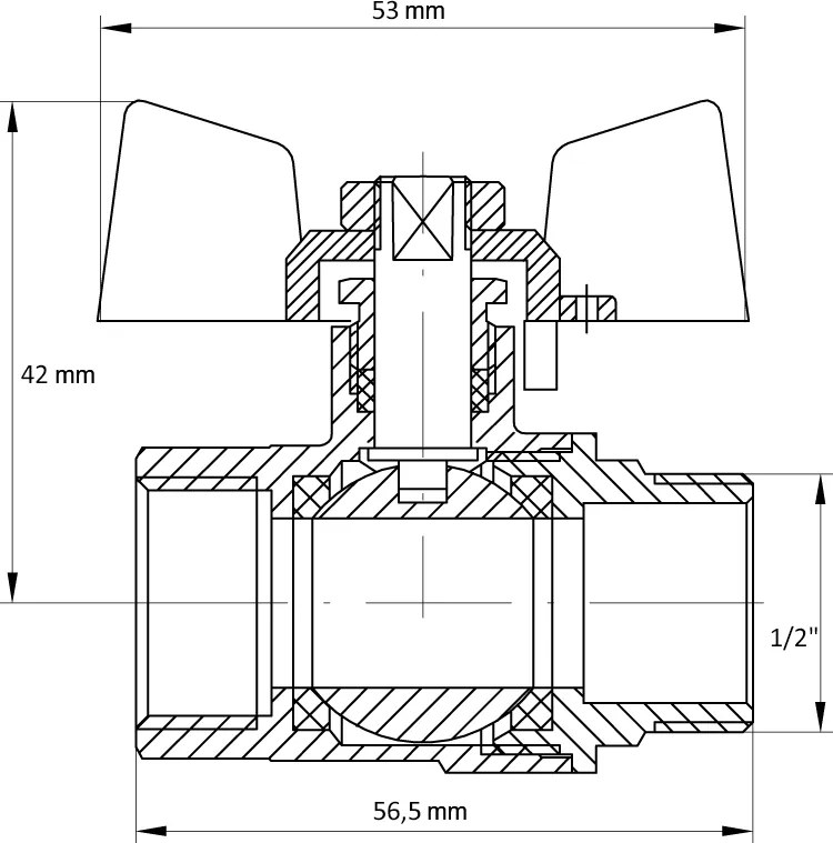 Koer KR.218.W 1/2"FM