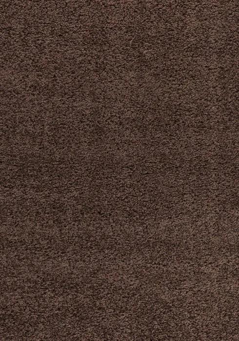 Vopi | Kusový koberec Dream Shaggy 4000 brown - 80 x 150 cm