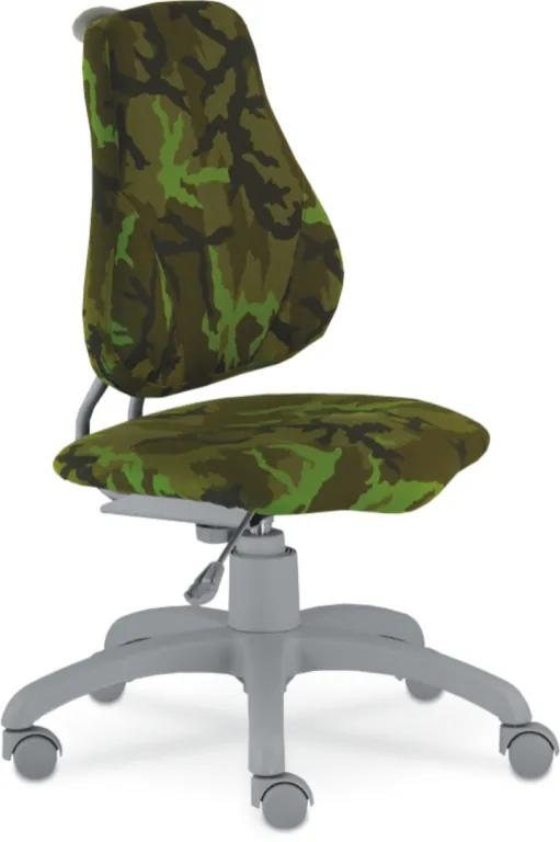 Alba CR spol. s r.o. Fuxo Army - Rostoucí židle  - Zeleno-modrá