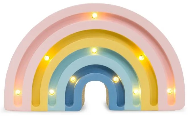 Little Lights Lampa Rainbow Mini Retro