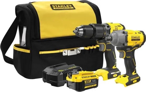 Stanley SFMCK217M1S aku sada SFMCD715 SFMCF920, Fatmax V20, 18V/4Ah