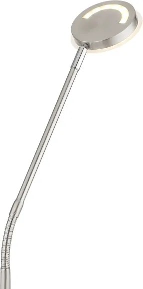 Globo 58504SN - LED Stm dotyková stojací lampa SILVIO LED/6,5W/230V matný chrom