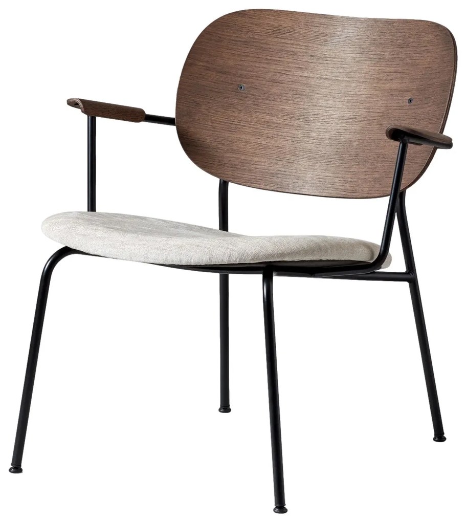 AUDO (MENU) Křeslo Co Lounge Chair, Black / Dark Oak / Maple 222