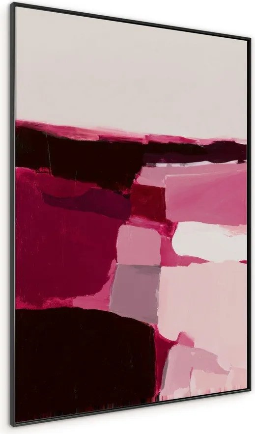 Tištěný obraz s rámem/na plátně 70x100 cm Berry Blocks – Styler