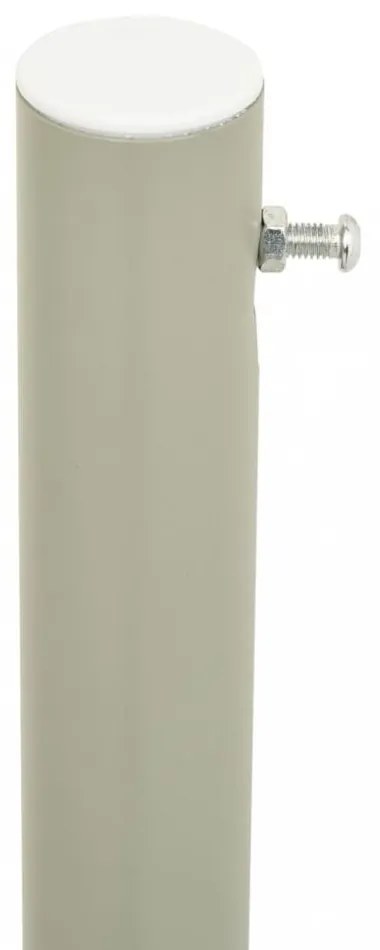 Zatahovací boční markýza 160x500 cm Dekorhome Černá