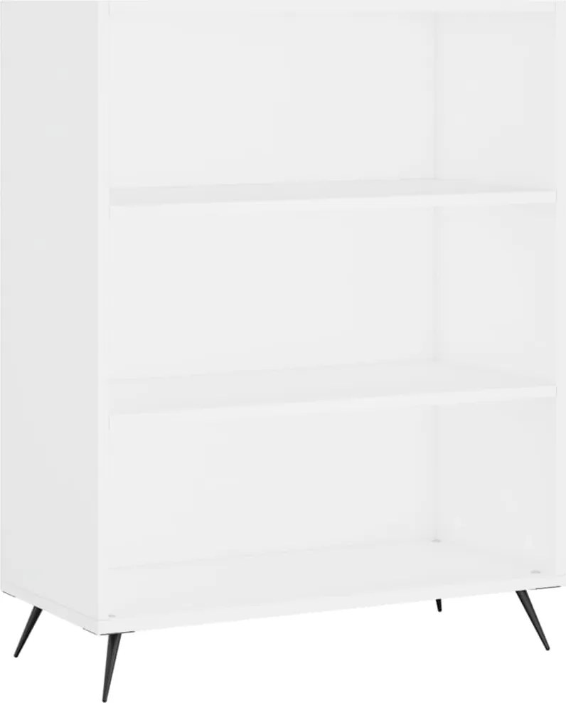 Skříň highboard bílá 69,5 x 34 x 180 cm kompozitní dřevo 3198697