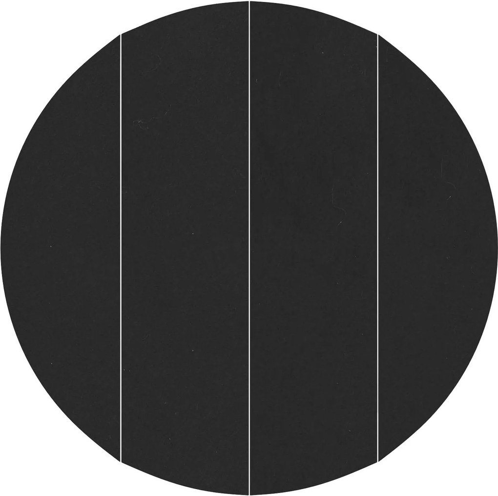 vidaXL Podložka pod bazén Ø 500 cm (2 mm) Kulatý Netkaná tkanina Černá