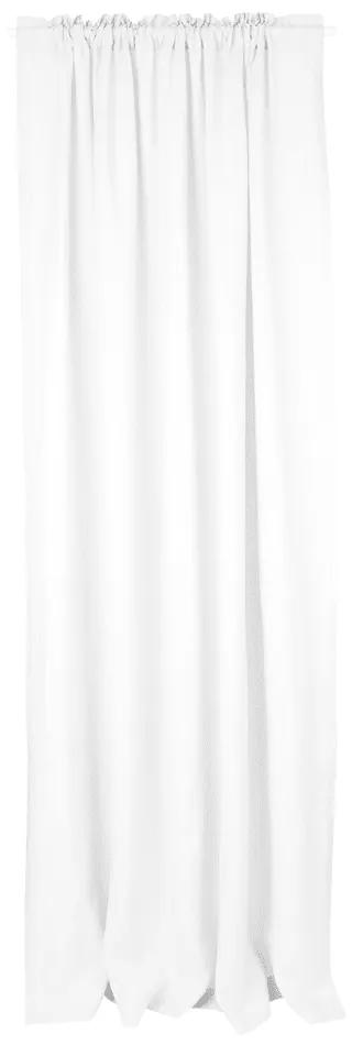 Lněný závěs bílá 140cm - 160 cm