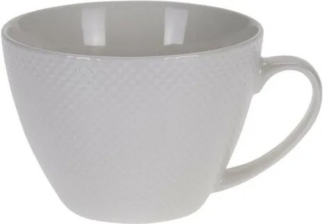 Koopman Porcelánový Jumbo hrnek, 400 ml, bílá