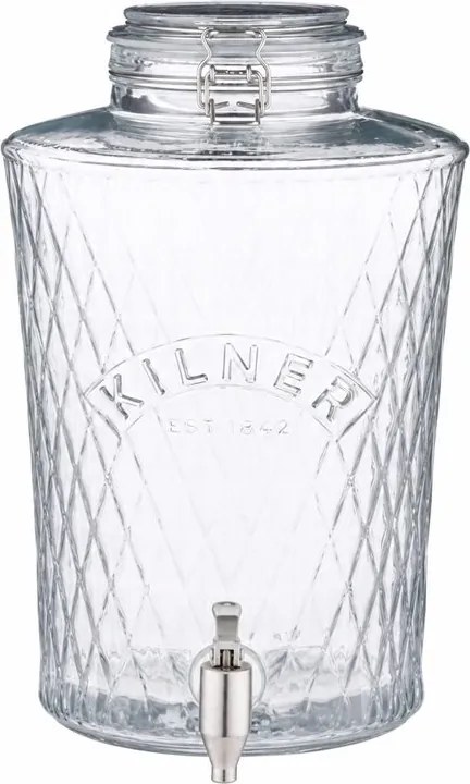 Kilner Soudek s kovovým kohoutkem Diamond 8 l