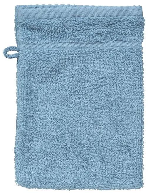 SCANquilt bavlněný ručník COTTONA šedomodrá žínka 15 x 21 cm