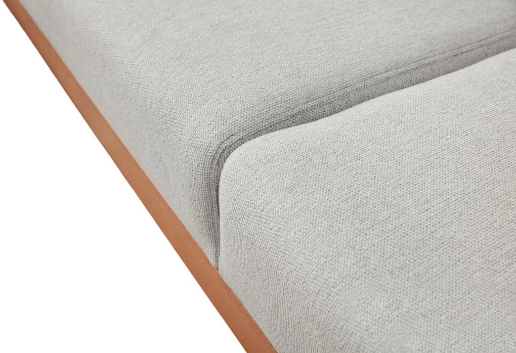 Hanah Home Třímístná pohovka LIVA šedá 227 cm 825BLC2820