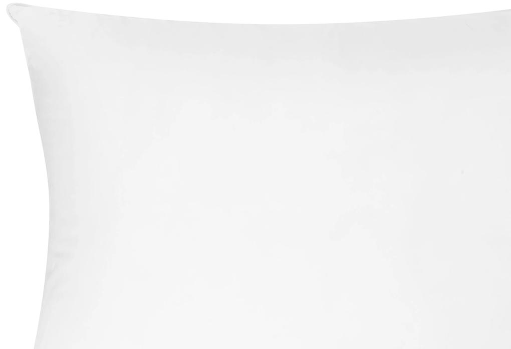 Sada 2 polštářů 50 x 60 cm vysoký profil bílé TRIGLAV Beliani