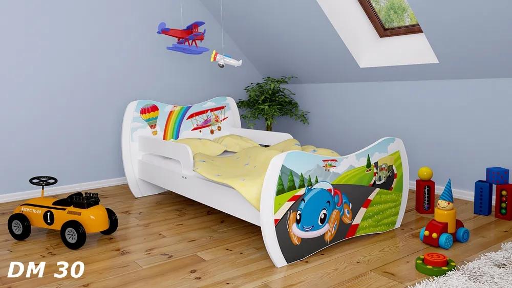 Dětská postel Dream vzor 30 140x70 cm