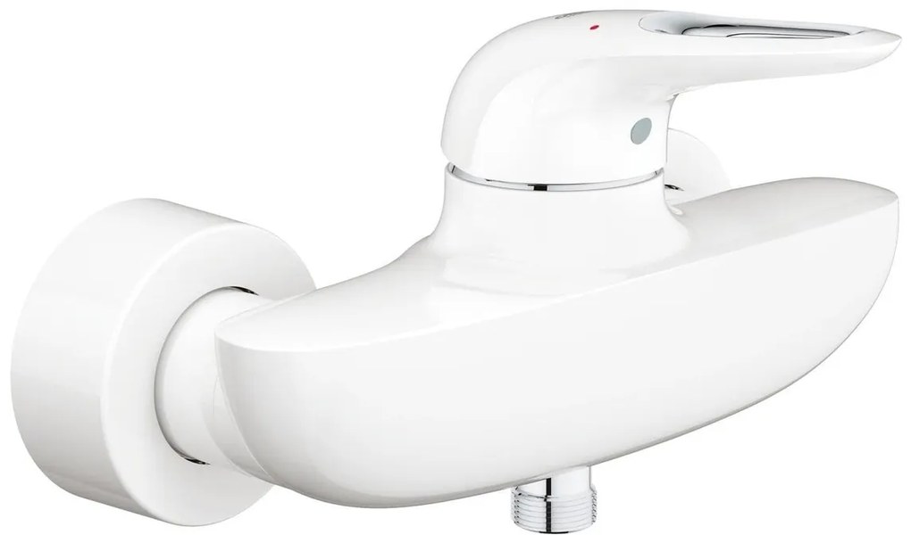 Sprchová baterie Grohe Eurostyle New s výpustí Moon White / chrom 33590LS3