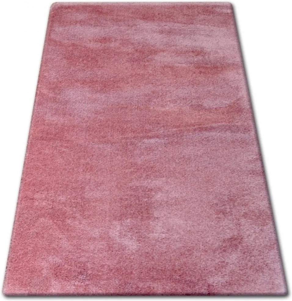 Luxusní kusový koberec Shaggy Azra růžový, Velikosti 80x150cm