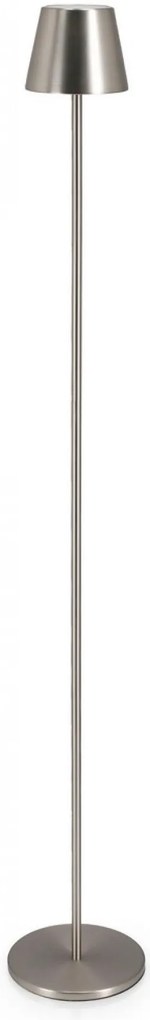 BIZZOTTO Zahradní LED lampa ETNA 115cm stříbrná 0827769