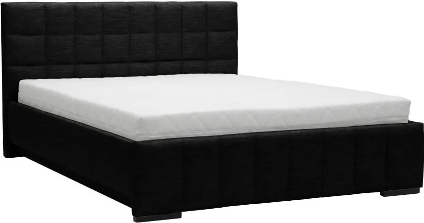 Černá dvoulůžková postel Mazzini Beds Dream, 160 x 200 cm