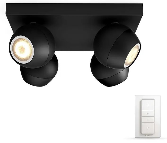 Philips Philips 50474/30/P7 - LED Stmívatelné bodové svítidlo Hue BUCKRAM 4xGU10/5,5W P2393