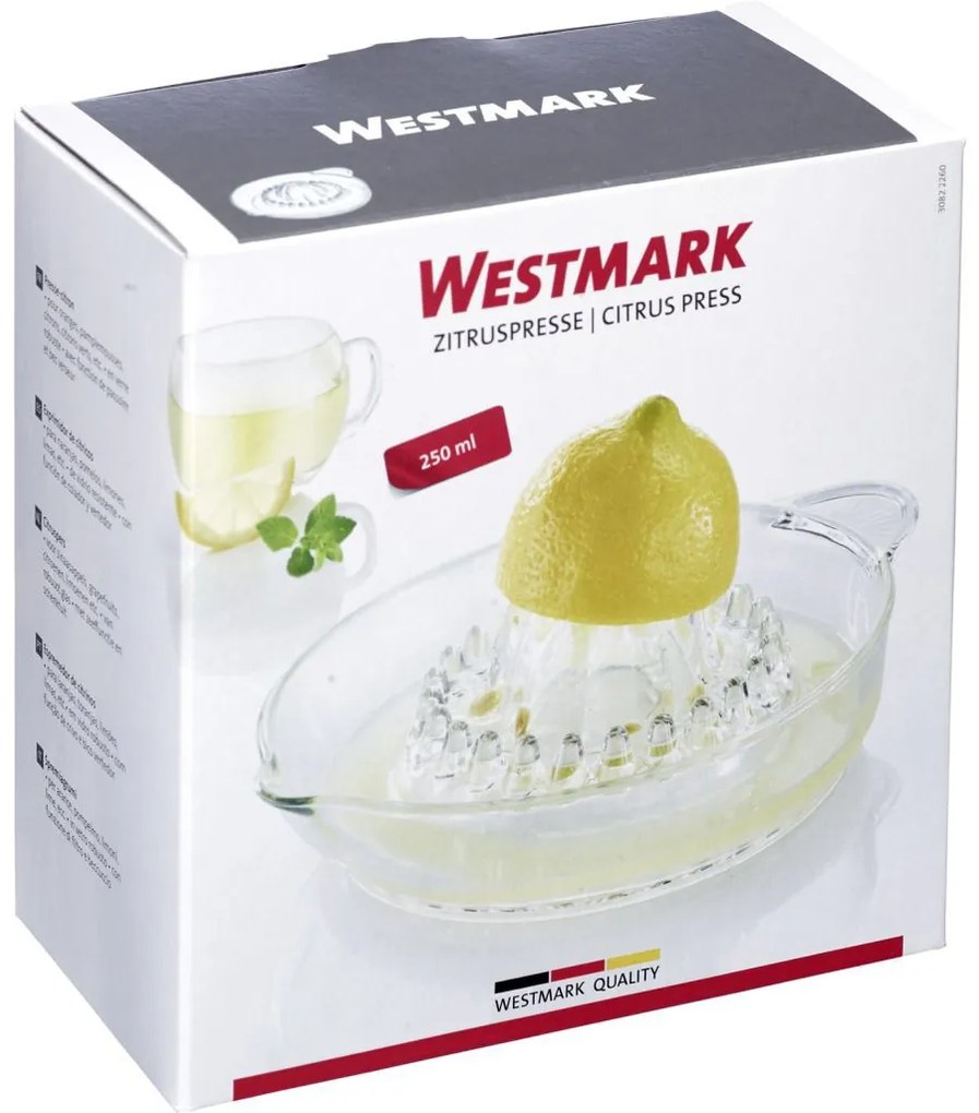 Westmark Lis na citrusy sklo - Odšťavňovač na citrusy, skleněný, velký, 250 ml