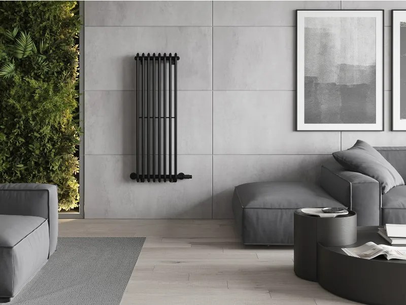 Mexen Atlanta, topné těleso 1200x405 mm, 646 W, černá, W211-1200-405-00-70