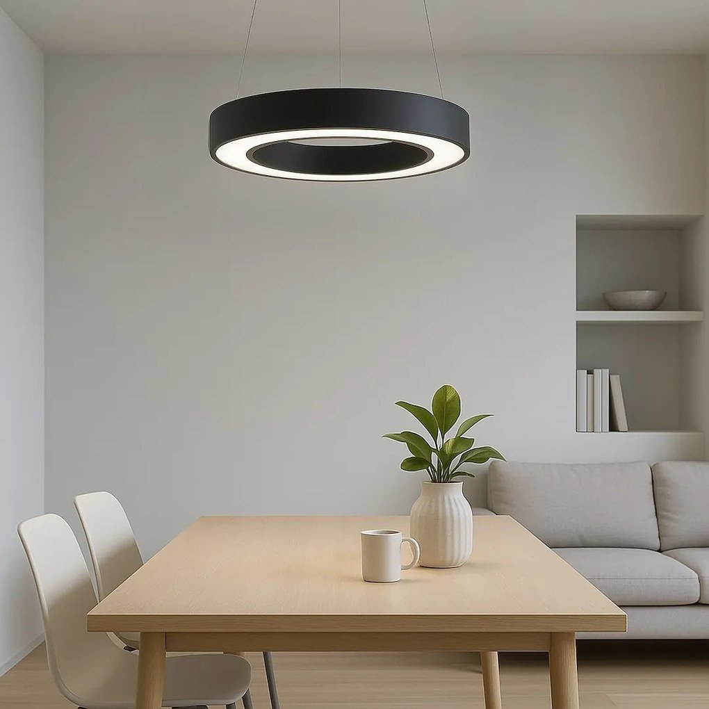 Závěsné LED svítidlo Union, 1x LED 40w, 3000-6000k, b