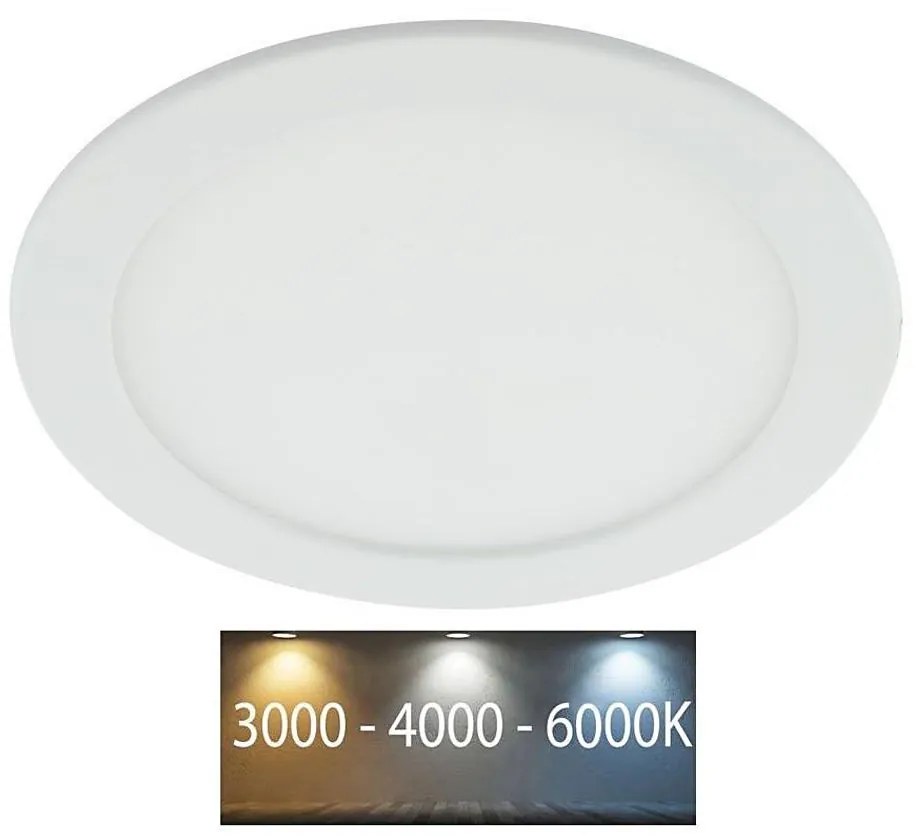 LED Koupelnové podhledové svítidlo LED/18W/230V 3000/4000/6000K IP44