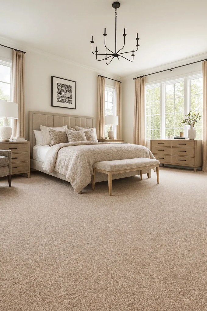 Condor Carpets, Metrážový koberec Prestige 75, na míru, šíře 4m, béžová, ab (mřížka), dětský pokoj