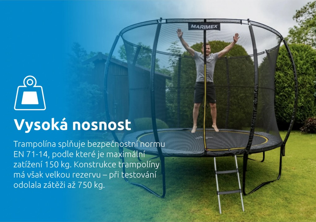 Marimex Comfort 366 cm + ochranná síť + schůdky
