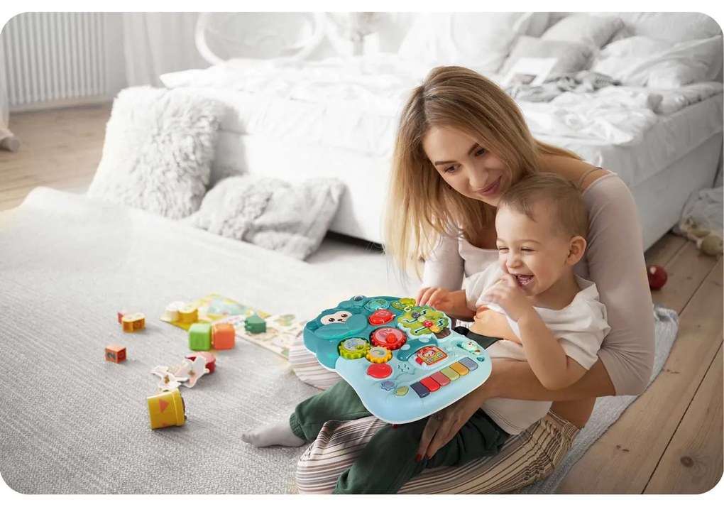 Ricokids vzdělávací stůl 4 v 1 zelený 781500