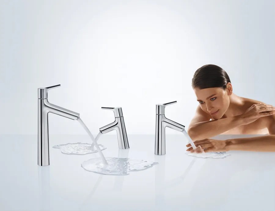Hansgrohe Talis S, páková umyvadlová baterie 80 bez odtokové soupravy, chromová, 72012000