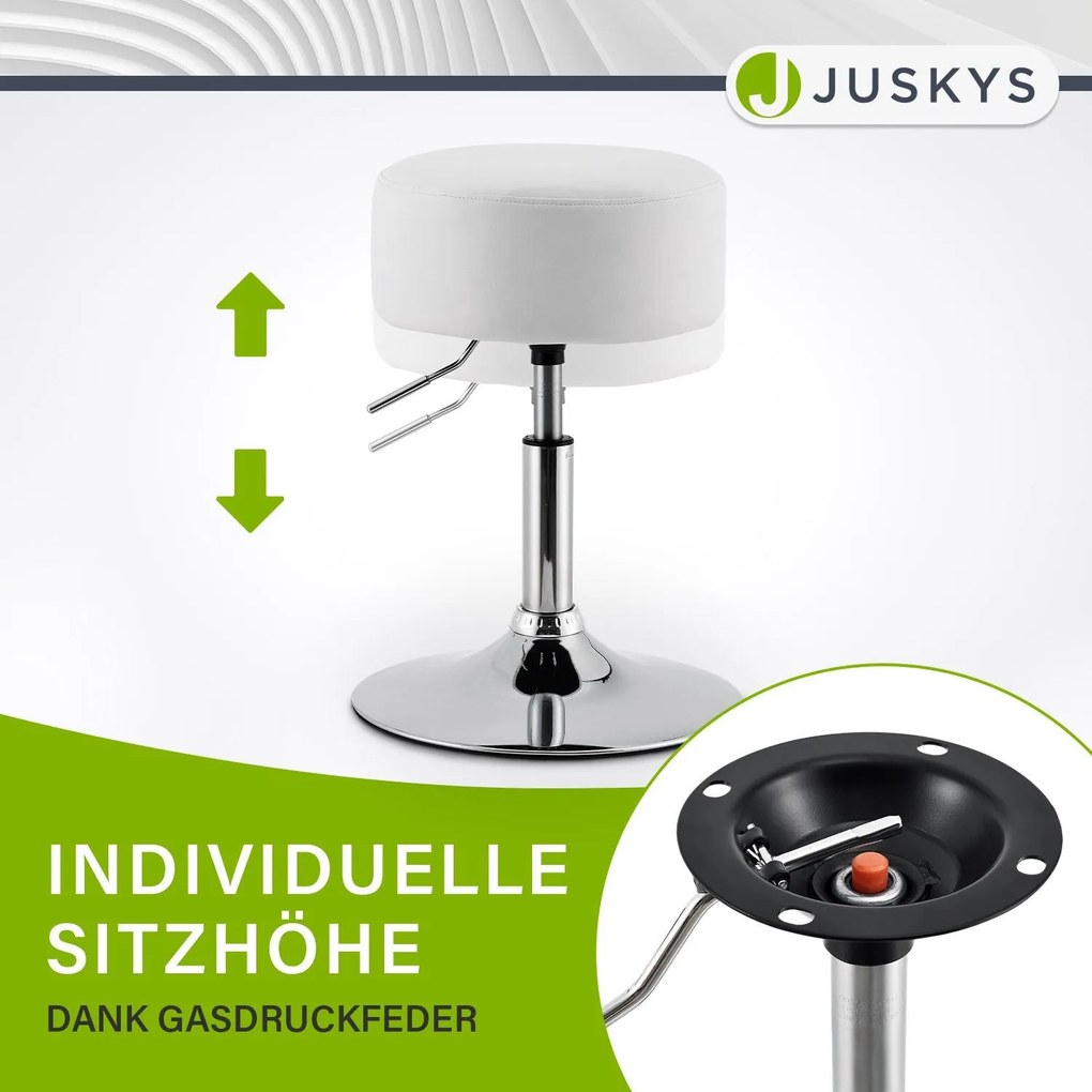 Juskys Výškově nastavitelná stolička Tonia