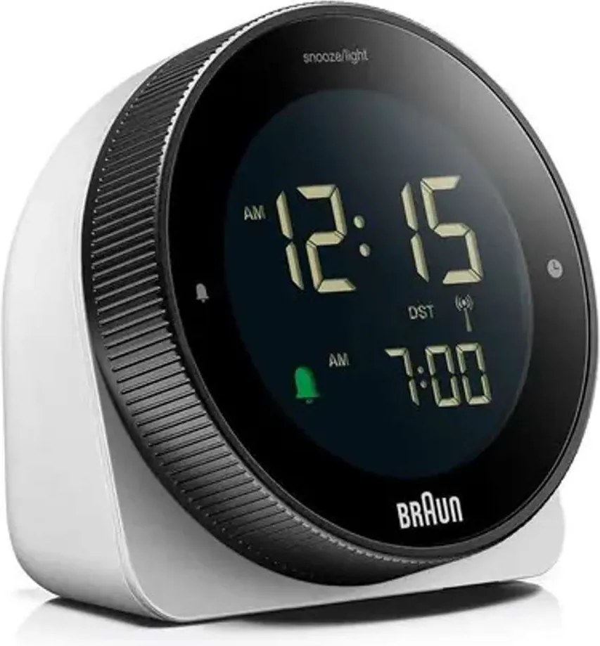 Braun - Digitální budík BC24, bílá 4007218676206