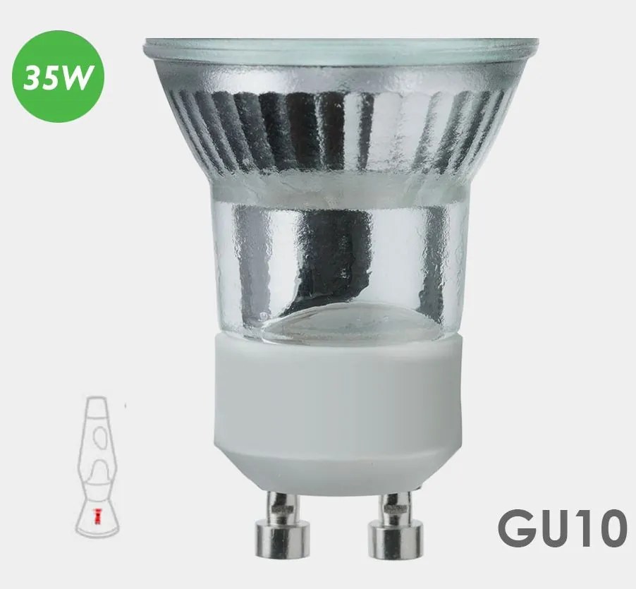 Mathmos B507 žárovka pro lávovou lampu Astro, 35W halogen GU10 mini