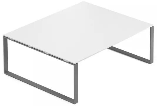 Jednací stůl Creator 200 x 160 cm, grafitová podnož