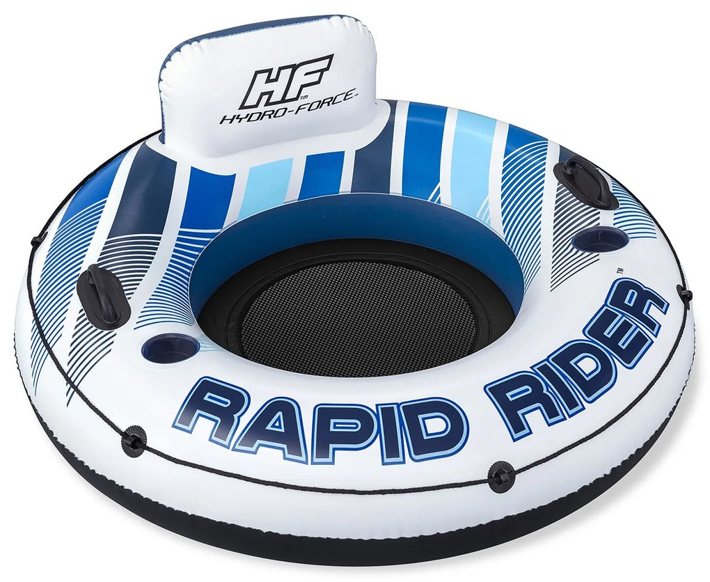 Plovací kruh Rapid Rider průměr 135 cm 2 uchyty Bestway 43116