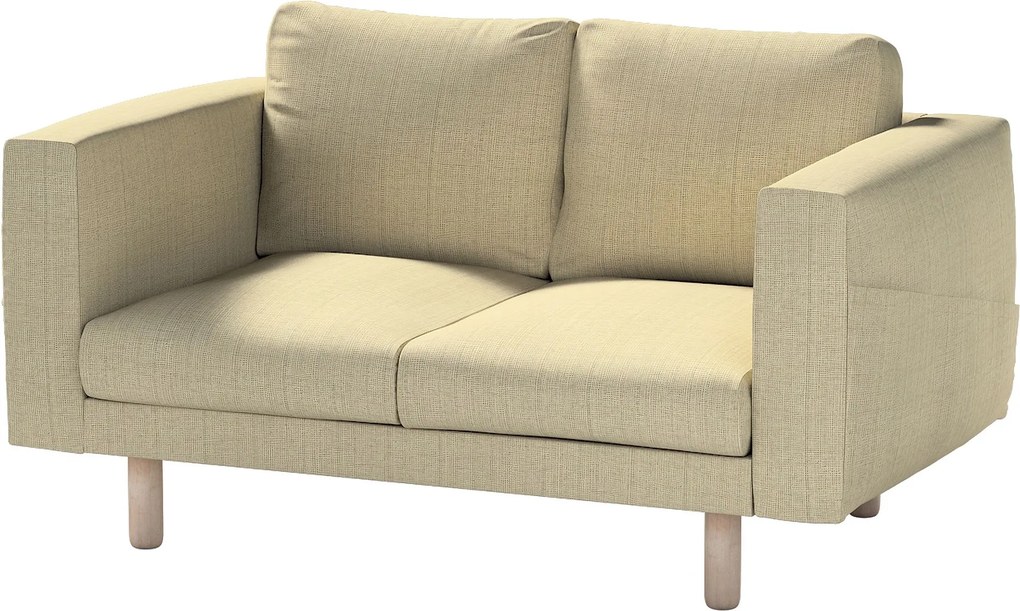 Potah na pohovku IKEA Norsborg 2-místná barva béžová látka pletený vzor