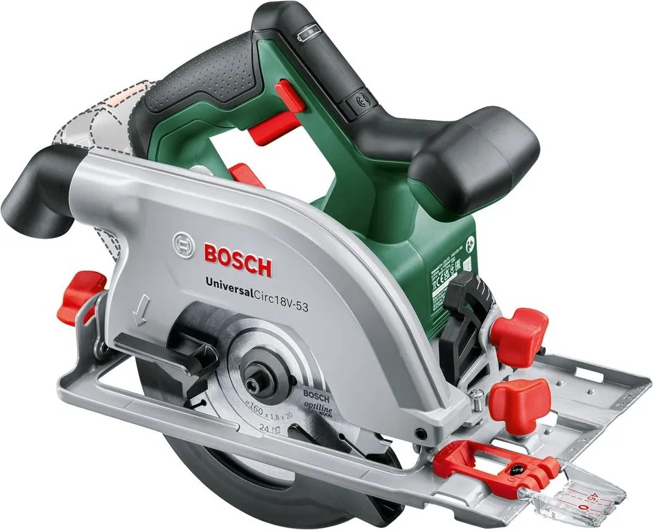 Aku okružní pila Bosch UniversalCirc 18V-53 06033B1400