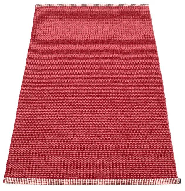 Vinylový koberec Pappelina MONO Blush/Dark Red Velikost pappelina: 140x200 cm