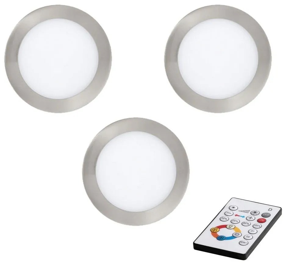 Eglo | Eglo 78661 - SADA 3x LED Stmívatelné podhledové svítidlo TINUS LED/6W/230V + DO | EG78661