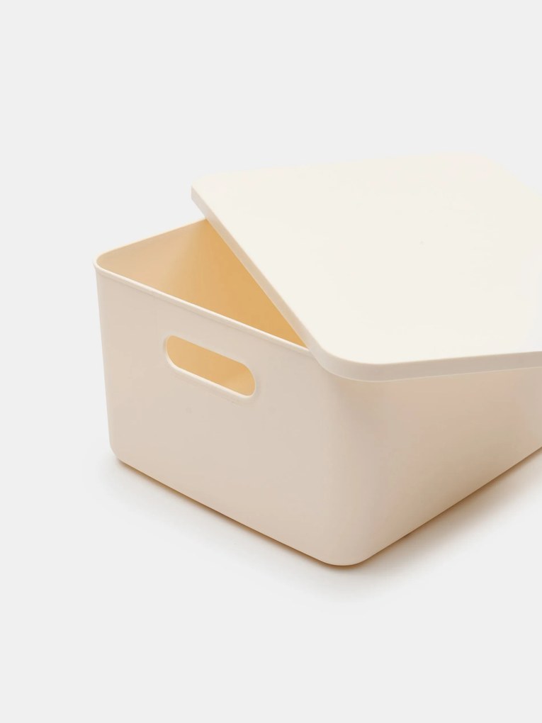 Sinsay - Úložný box s víkem - krémová