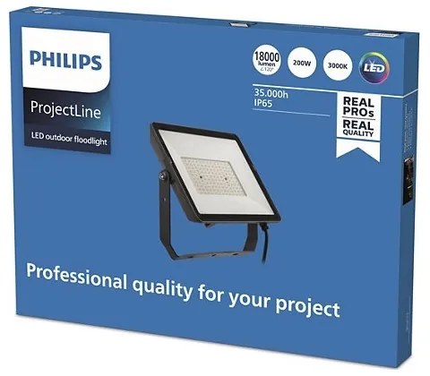 Philips - LED Venkovní reflektor PROJECTLINE LED/200W/230V IP65 3000K