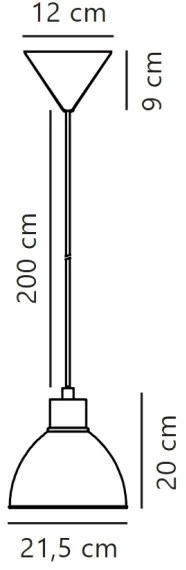 Nordlux - Lustr na lanku POP 1xE27/40W/230V mintová