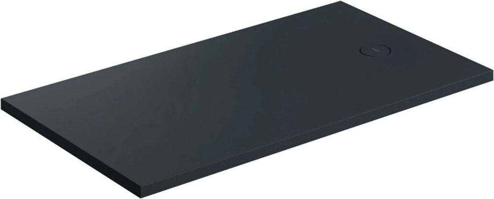 OMNIRES Aquarock M+ - Sprchová vanička 90x160 cm, matná černá AQUAROCK90-160BLV