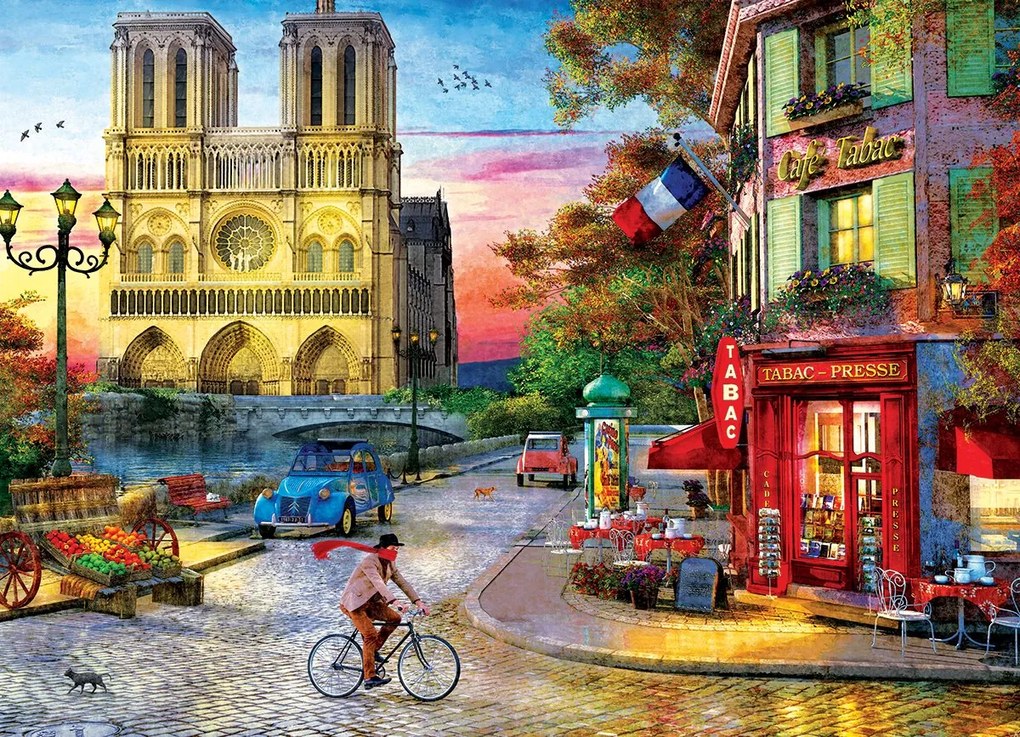 Puzzle eurographics puzzle notre dame 1000 dílků