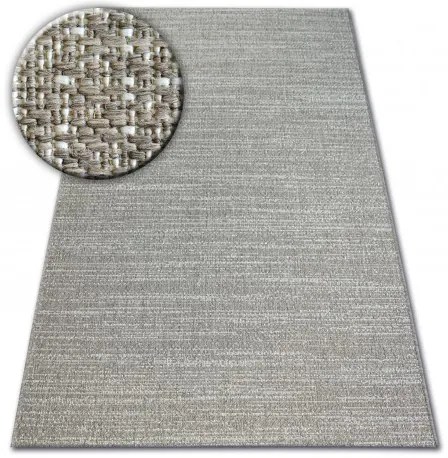 Koberec SISAL FLOORLUX 20389 taupe / šampaň Rozměr: 140x200 cm