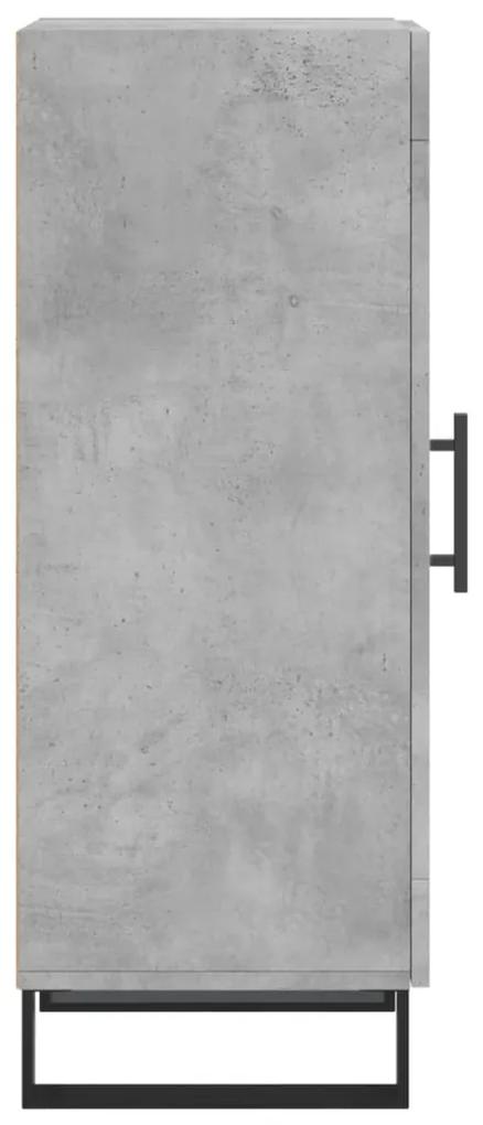 Příborník betonově šedý 34,5 x 34 x 90 cm kompozitní dřevo - Default Title